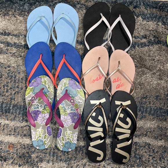 Multiples | Shoes | Bundle Of Flip Flops | Poshmark